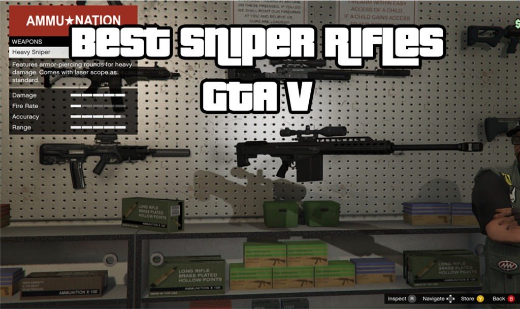 The Top GTA V Best Sniper Rifle Weapons for Online - Newb Gaming